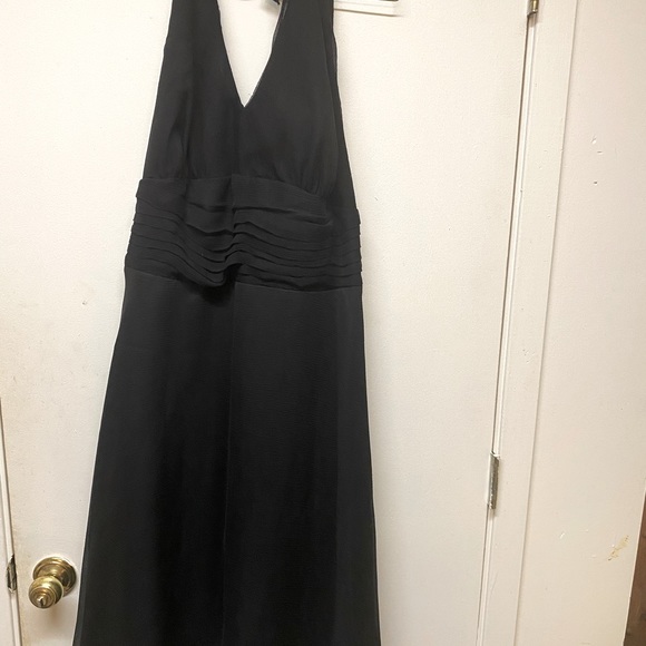 Bobbie Bee | Dresses | Nwt Bobbie Bee Black Size 4w Halter Dress | Poshmark